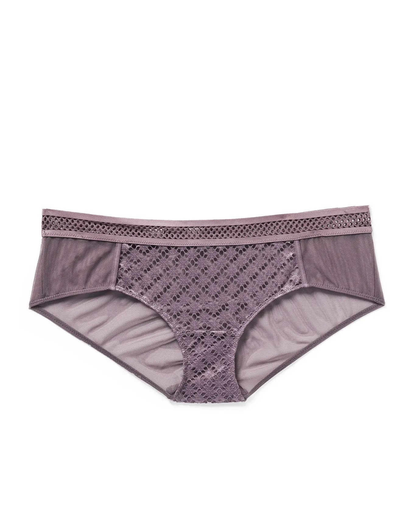 Tatum Dark Purple Hipster Panty, XS-XL | Adore Me