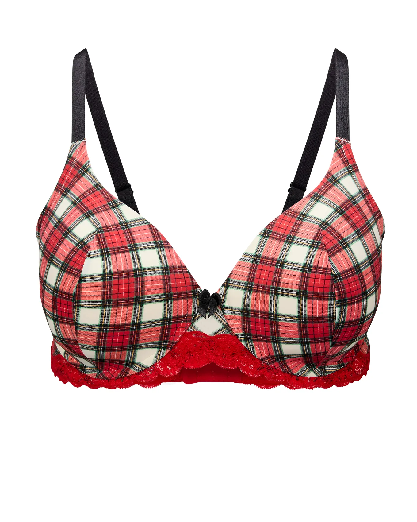 Nare Plaid Beige Contour Bra, 38DD-46DDD | Adore Me