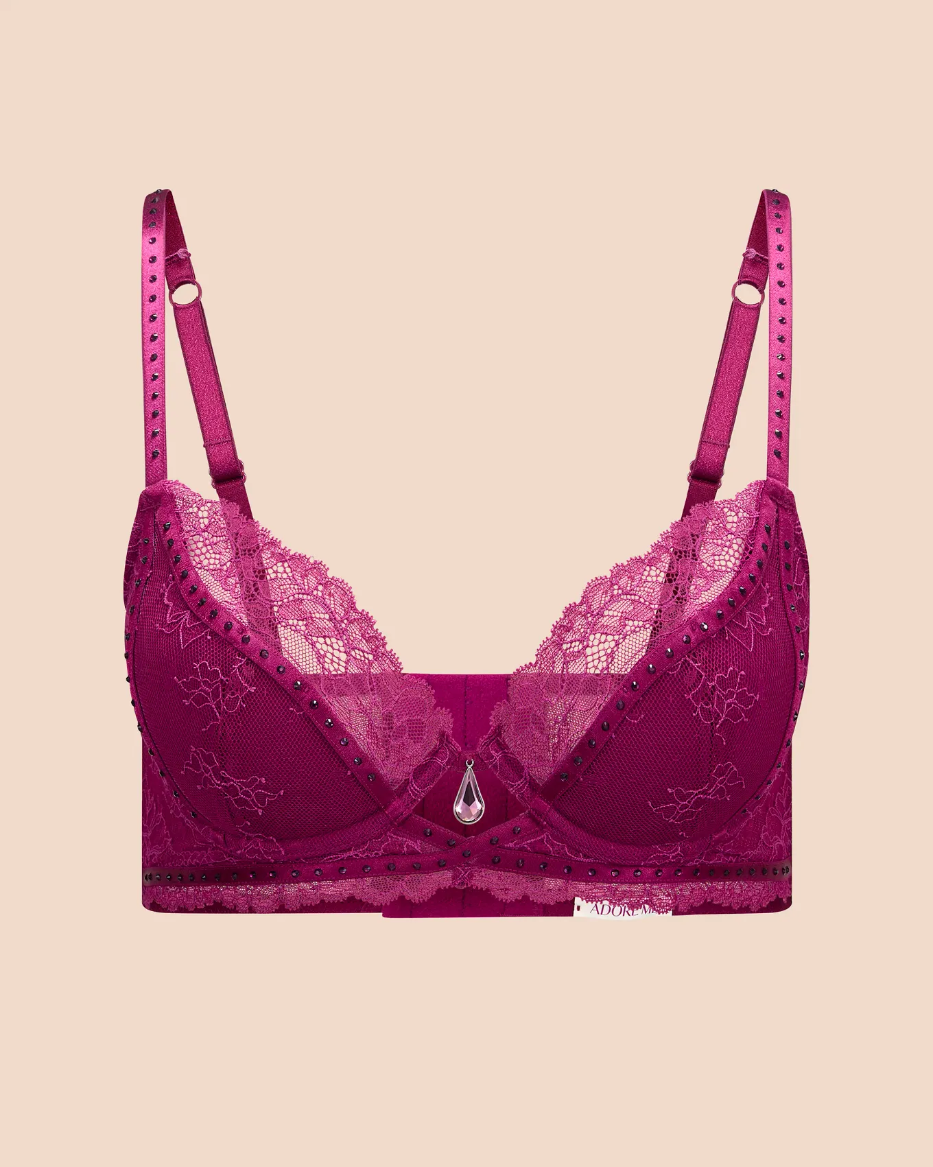 Lyra Dark Purple Contour Bra, 30A-38D | Adore Me