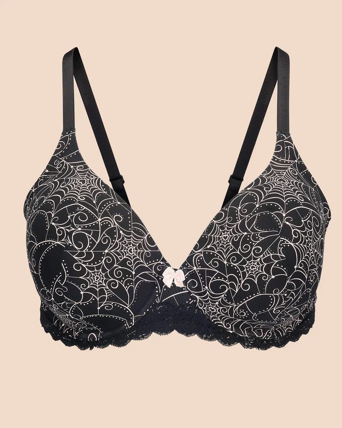 Nare Novelty Black Contour Bra, 38DD-46DDD | Adore Me
