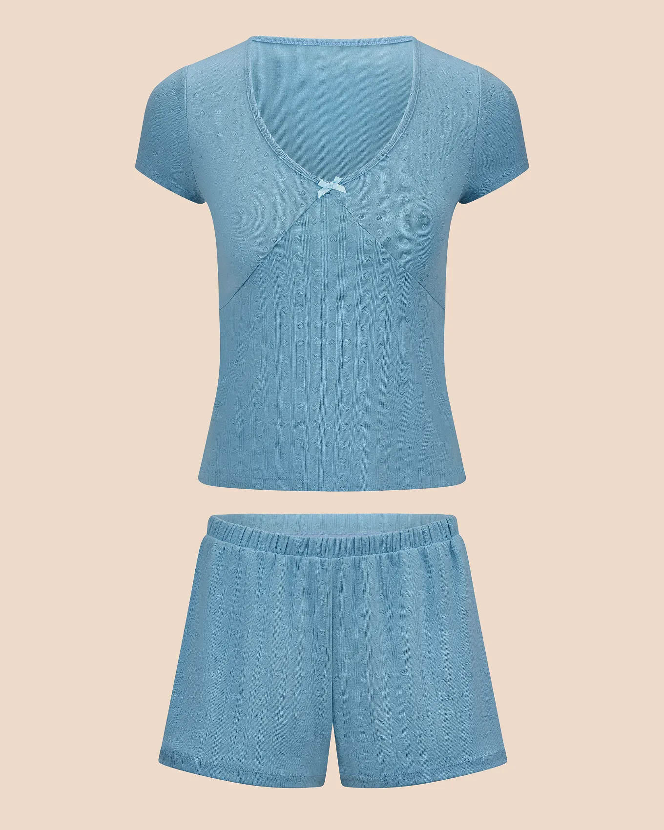 Eloise Medium Blue Short PJ Set, M-XL | Adore Me