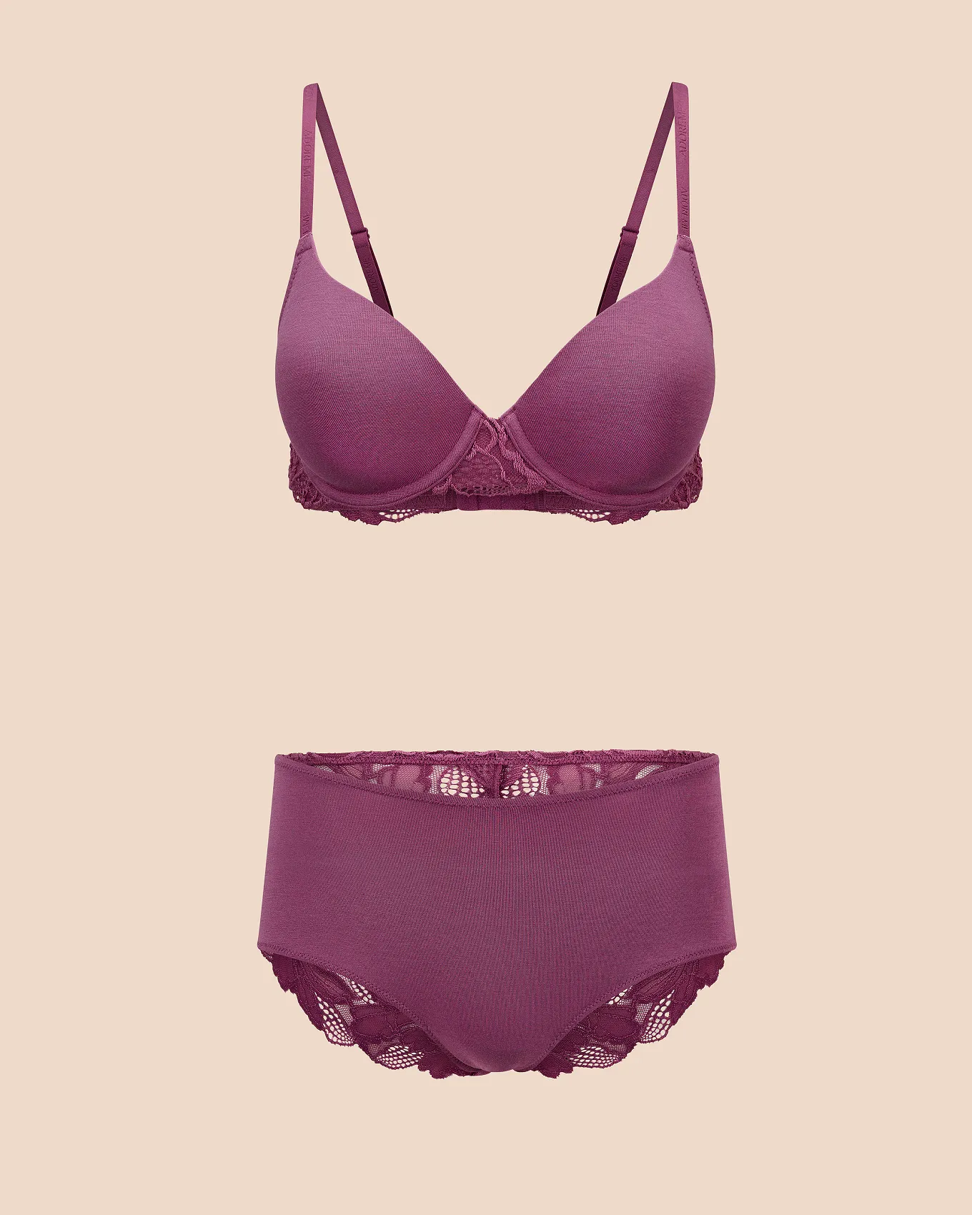 Teagan Dark Purple Full Coverage Contour, 30A-36DDD | Adore Me