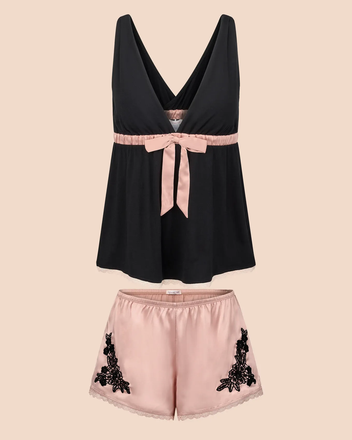 Starsha Black PJ Set, XS-XL | Adore Me