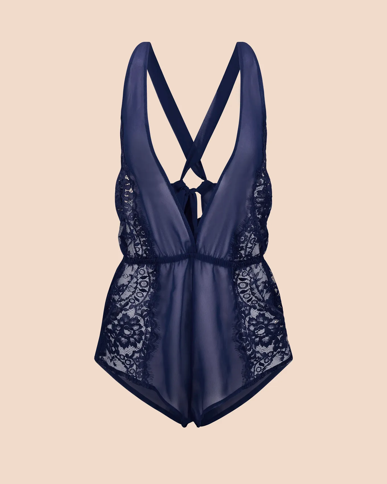 Lizzy Dark Blue Romper, XS-4X | Adore Me