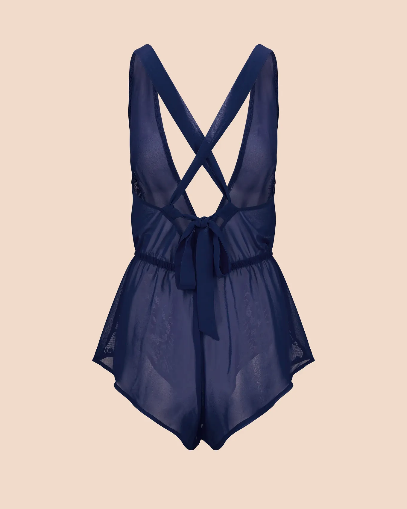 Lizzy Dark Blue Romper, XS-4X | Adore Me